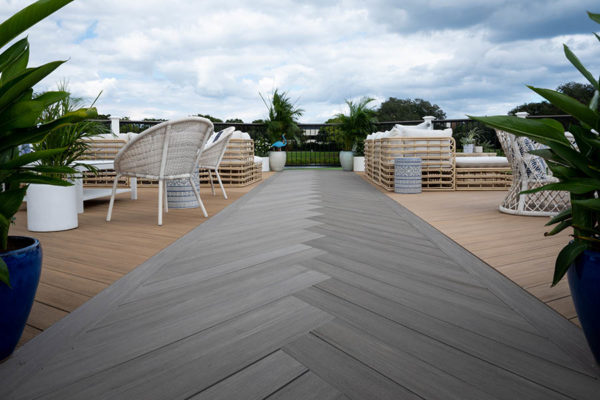 Herringbone Deck Pattern: Make a Statement | TimberTech